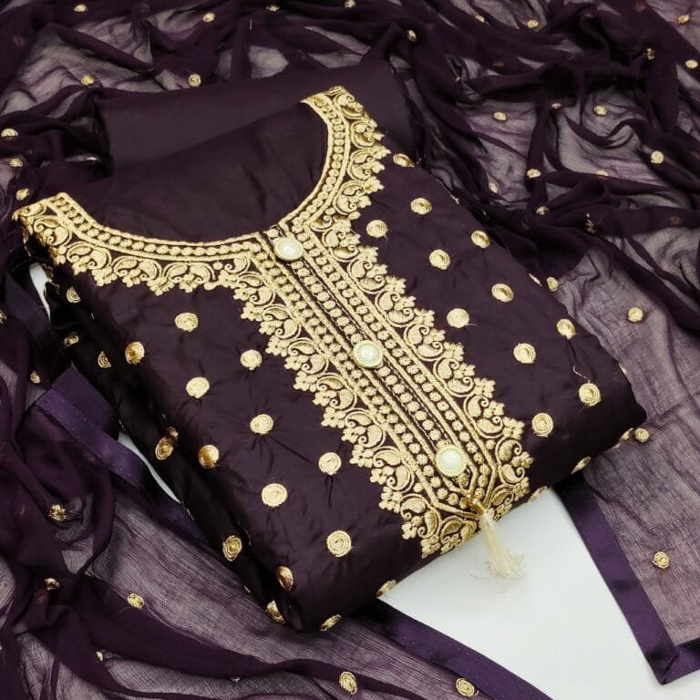 Wedding Long Salwar Suit - Salwar Suit - SareesWala.com
