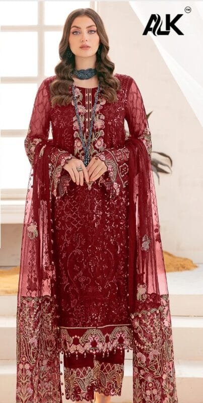 Latest Pakistani Dress Design - Pakistani Suits - SareesWala.com