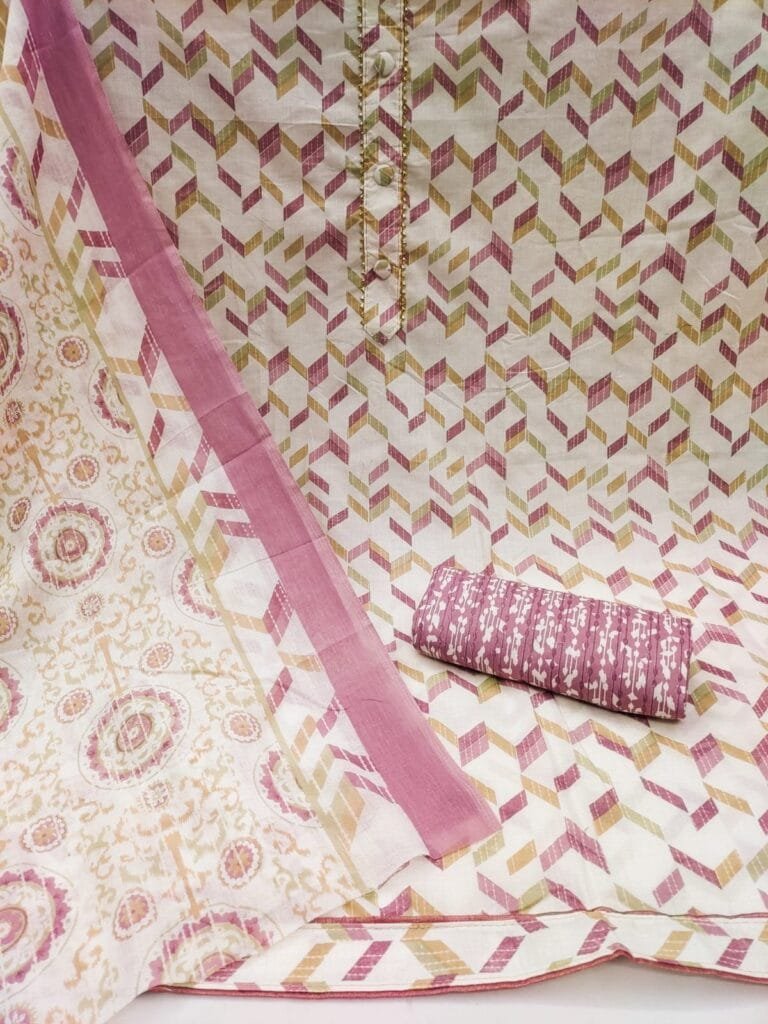 Types Of Cotton Dress Material - SareesWala.com