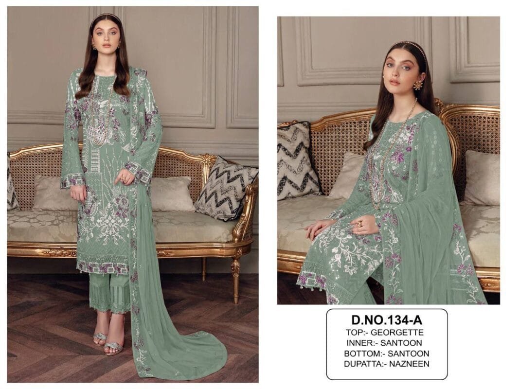 Heavy Embroidery Pakistani Suits - SareesWala.com