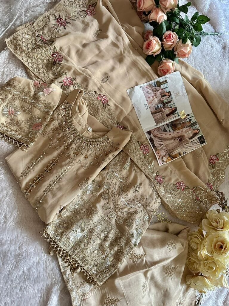 Embroidery Empire Designs Designer Pakistani Suits - SareesWala.com