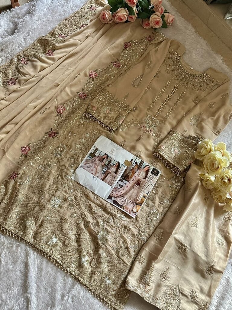 Embroidery Empire Designs Designer Pakistani Suits - SareesWala.com