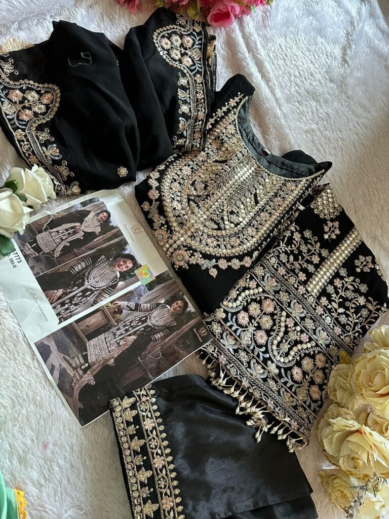 Majestic Stitch Couture Designer Pakistani Suits - SareesWala.com