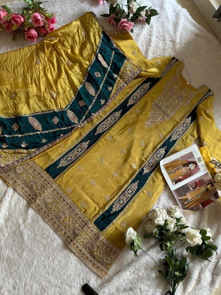 Silk Symphony Attire Designer Pakistani Suits - SareesWala.com