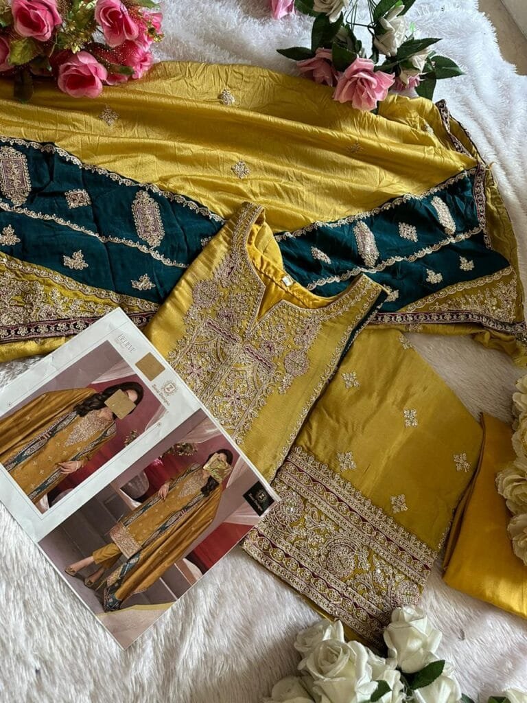 Silk Symphony Attire Designer Pakistani Suits - SareesWala.com
