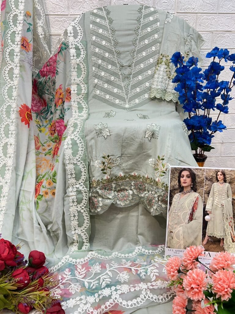 Grey Pakistani Suits Dress: Timeless Elegance Redefined